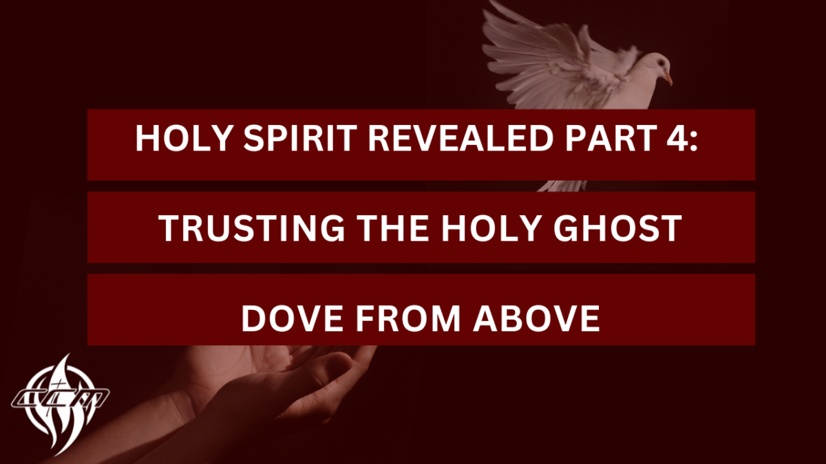 Holy Spirit Revealed Part 4: Trusting the Holy Ghost Dove From Above ...